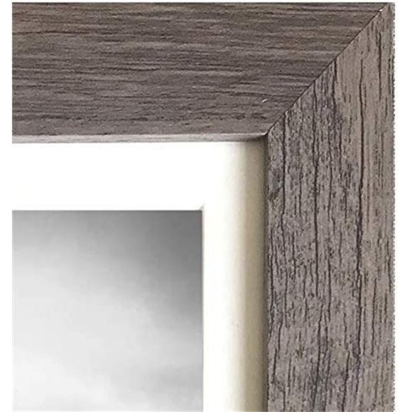 Accents | Rustic Oak Wood Grain Picture Frame 2x20 With Multi Openings ...